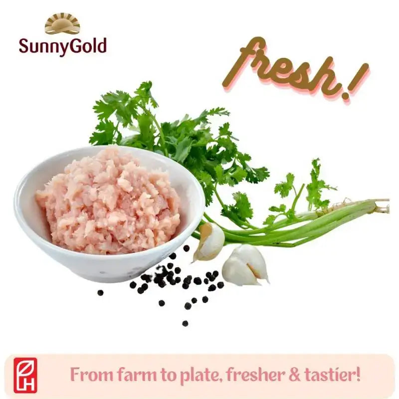SunnyGold Fresh Chicken Minced 500g – Leong Hup Food